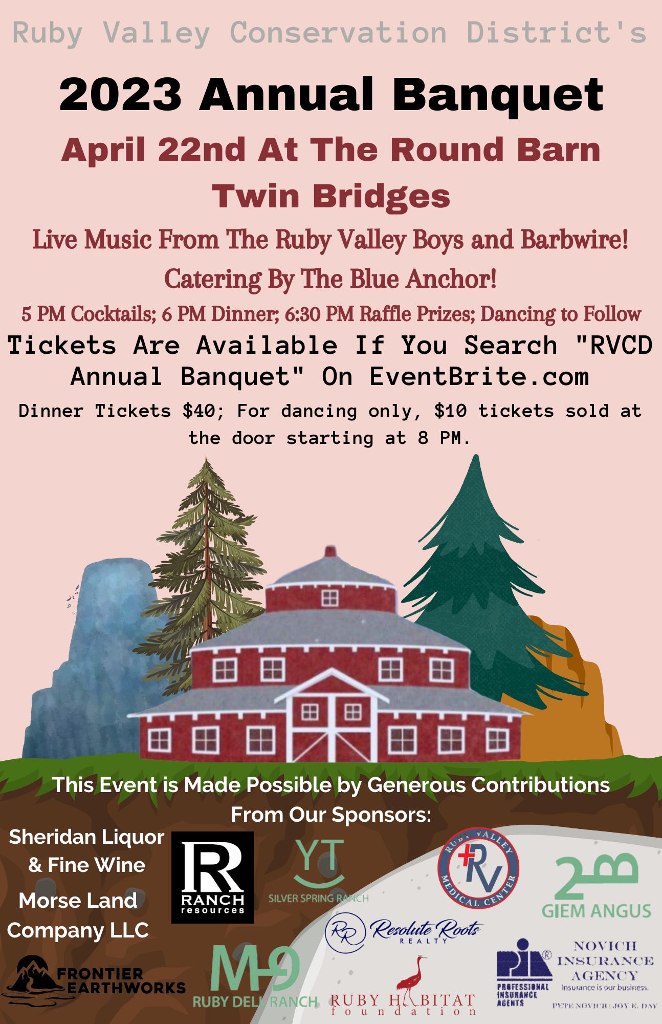 Get Your Tickets For The RVCD Banquet Now! | Ruby Valley Conservation ...
